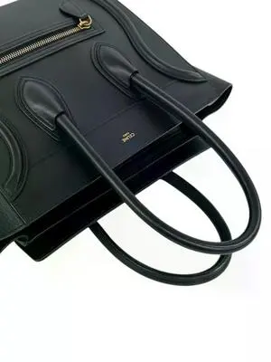 Celine 2018 Micro Smooth Calfskin Luggage Tote Bag