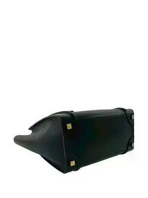 Celine 2018 Micro Smooth Calfskin Luggage Tote Bag