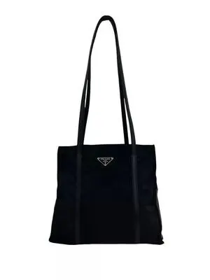 Prada 2000-2013 Tessuto Tote Bag - Black