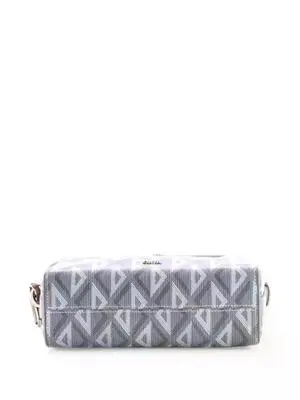 Dior Lingot Messenger Bag Cd Diamond Coated Canvas Crossbody Bag