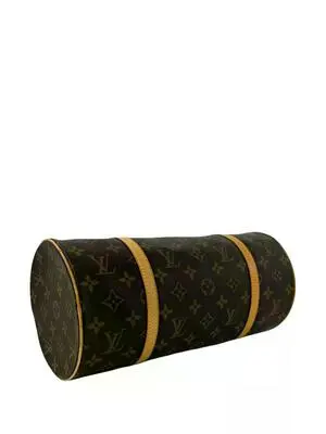 LOUIS VUITTON 2003 Monogram Papillon 30 Handbag - Brown