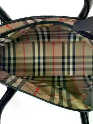 Burberry 20th Century Leather Satchel