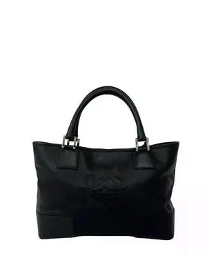 Loewe 20th Century Leather Fusta 28 Tote Bag - Black
