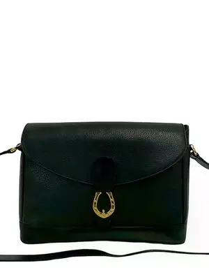 Gucci 2000-2015 Calfskin Crossbody Bag - Black