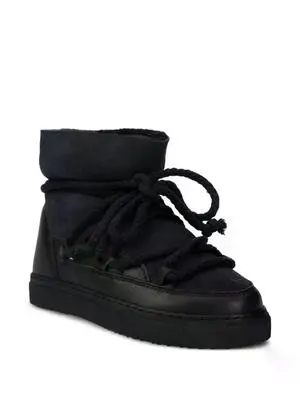 Inuikii Classic Lace-up Leather Ankle Boots