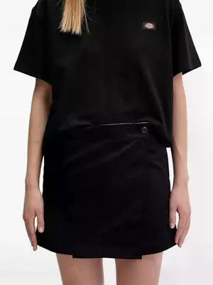 Dickies Union Wrap-style Logo-patch Skirt - Black