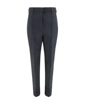 Prada High-waist Skinny Cut Trousers