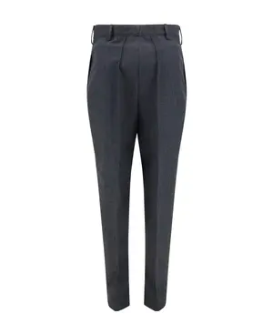 Prada High-waist Skinny Cut Trousers