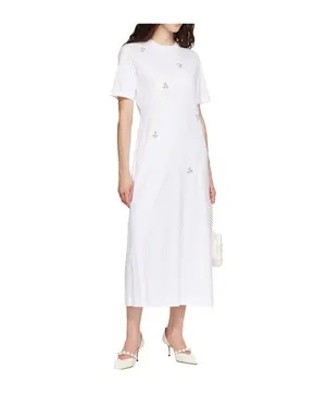 Simone Rocha Easy Embellished Dress