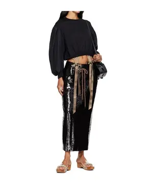 Simone Rocha Puff Sleeve Balloon Long-sleeved T-shirt