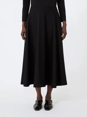 Max Mara Pleated Maxi Skirt