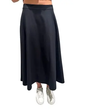 Max Mara Midi Skirt - Nero