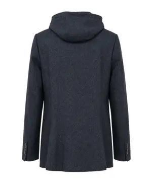 Eleventy Hooded Single-breasted Blazer - No