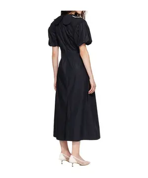 Simone Rocha Puff Sleeve Petal Collar Dress