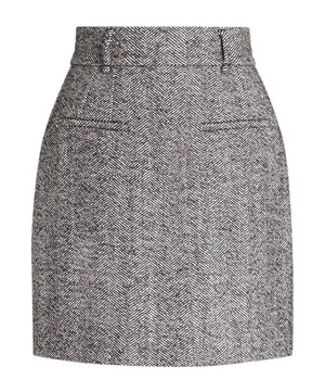 Dolce & Gabbana Belt-loop Skirt - Gray