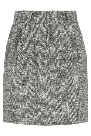 Dolce & Gabbana Wool Mini Skirt