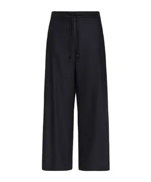 Max Mara Wide-leg Track Pants With Drawstring Waist