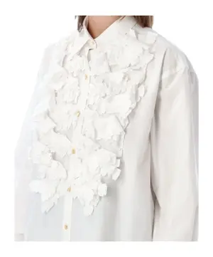 Alberta Ferretti Long-sleeved Embroidered Shirt