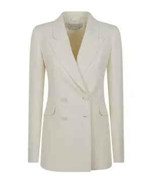 Gabriela Hearst Double-breasted Blazer - White