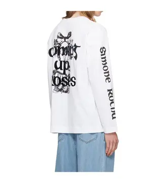 Simone Rocha Printed Long-sleeved T-shirt