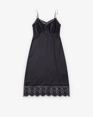 Simone Rocha Lace-trimmed Slip Dress