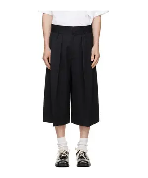 Simone Rocha Wool Blend Wide-leg Culottes