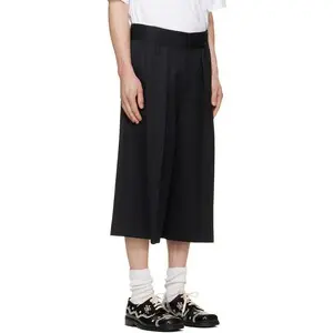 Simone Rocha Wool Blend Wide-leg Culottes