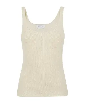 Gabriela Hearst Ribbed Knitted Tank Top - No