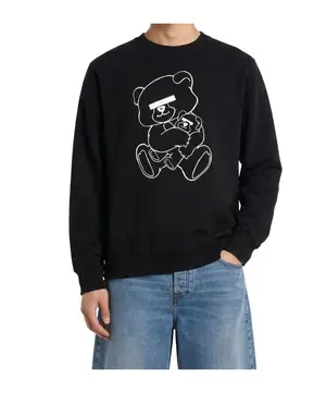 Undercover Teddy Printed Crewneck Sweatshirt