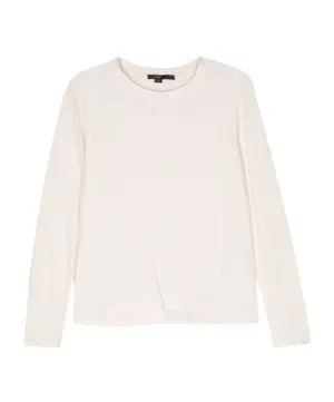Seventy Long-sleeve Knit Top - White