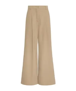 Max Mara Casual Pants With Belt Loops - Beige