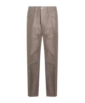 Rick Owens Five-pocket Straight-leg Pants - Brown