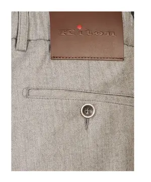 Kiton Casual Trousers With Belt Loops