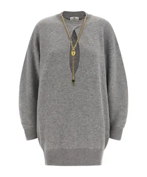 Elisabetta Franchi Necklace Dress