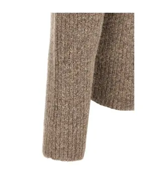 ROBERTO COLLINA Turtleneck Knit Top