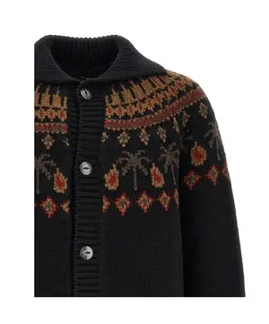 Alanui Sweet Winter Patterned Cardigan
