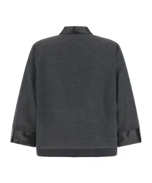 Peserico Contrast-trim Boxy Shirt