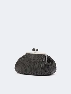 Max Mara Medium-sized Pasticcino Woven Shoulder Bag