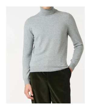 Malo High Neck Jumper - Cement