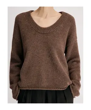 Loulou De Saison Derry Ribbed Cashmere Sweater - Coffee