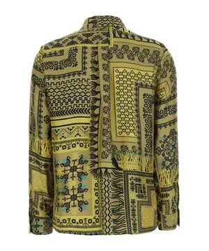 Momoni Classic Collar Printed Shirt