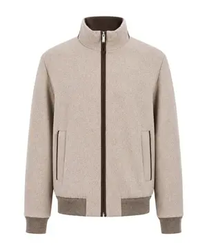 Paul & Shark Long-sleeve Stand-collar Jacket - Nude