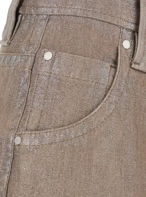 Brunello Cucinelli Baggy Jeans - Brown