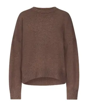 Loulou De Saison Anton Cashmere Knitted Sweater - Coffee