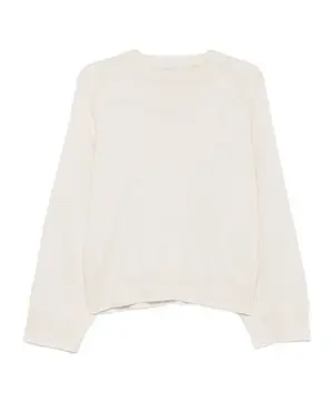 Brunello Cucinelli Crew Neck Raglan Sleeve Sweater - No