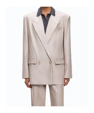 Pinko Double-breasted Tailored Blazer