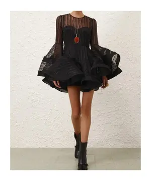 Zimmermann Valiant Lantern Mini Dress