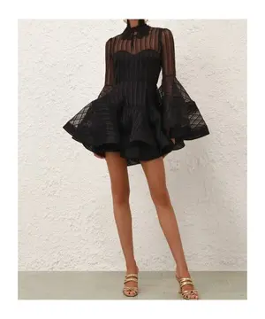 Zimmermann Valiant Lantern Mini Dress