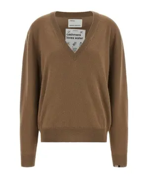 Extreme Cashmere V-neck Sweater - Brown