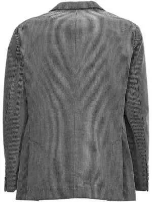 Brunello Cucinelli Classic Pin Stripe Suit Jacket